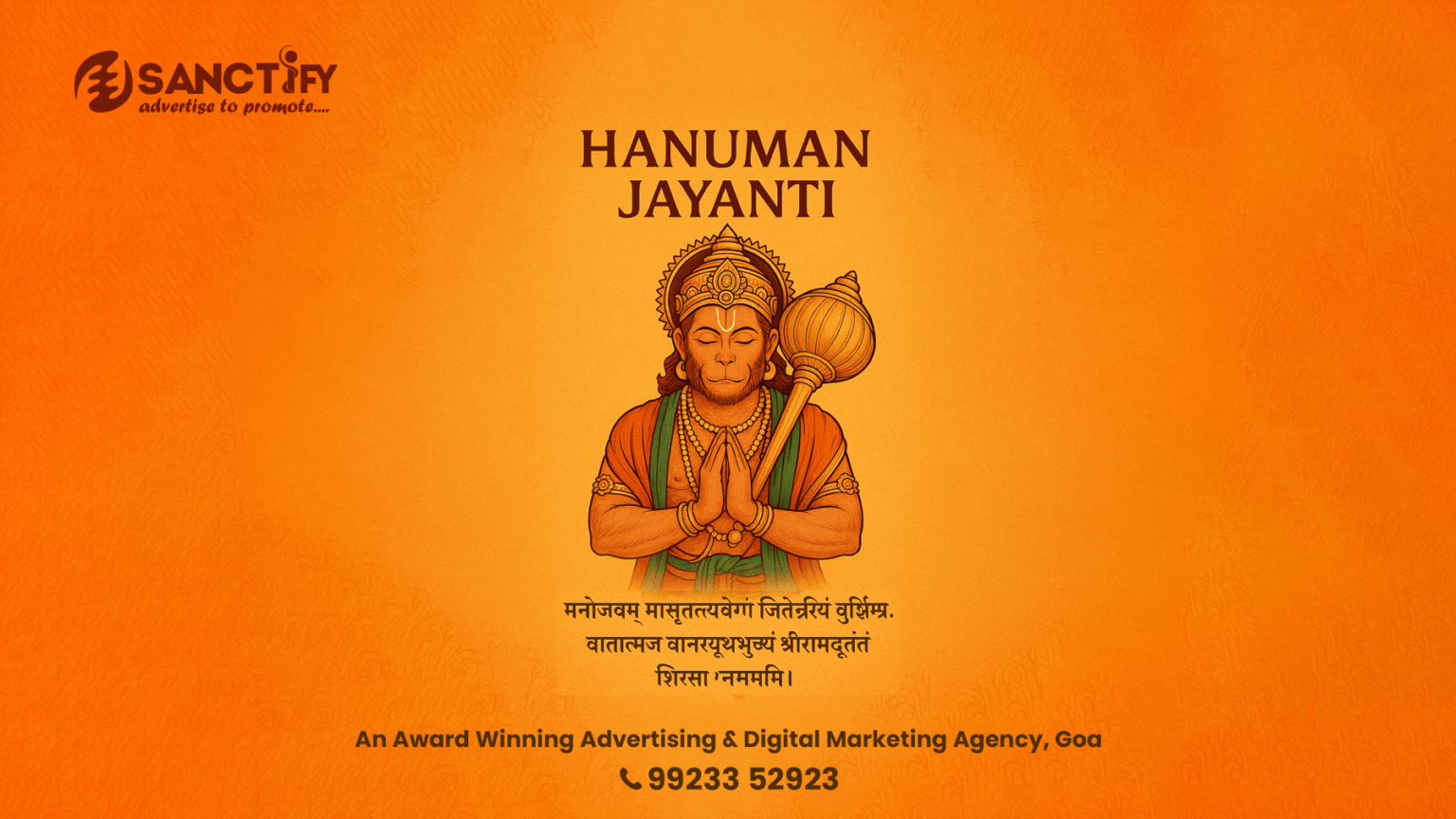 Hanuman Jayanti 2025: A Spiritual Tribute by Sanctify Goa - Best ...